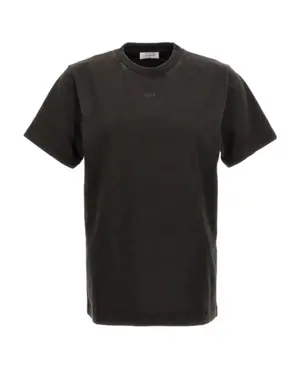 Off-White Super Moon-print Cotton T-shirt - Black