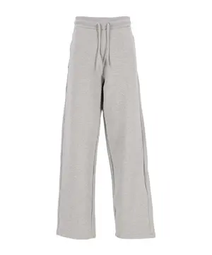 AMI Paris Drawstring Casual Pants - Gray