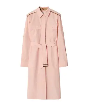 Burberry Cotton Poplin Shirt Dress - Flora