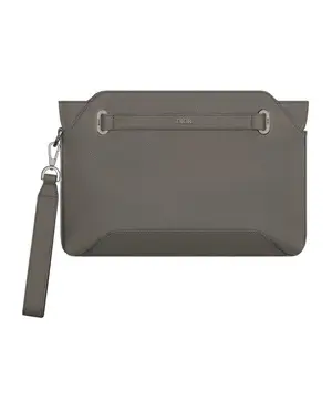 Dior Normandie A5 Triangle Pouch - Grey