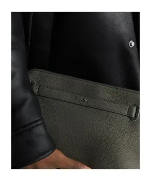 Dior Normandie A5 Triangle Pouch