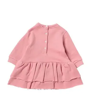 Balmain Logo-embroidered Tiered Dress