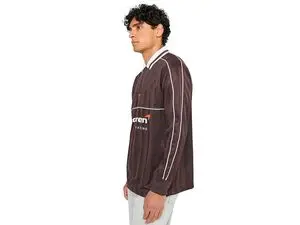 PUMA X Mclaren Racing Long Sleeve Quarter Zip Jersey - Brown