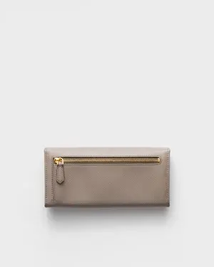 Prada Triangle-logo Leather Wallet