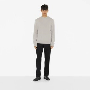Burberry Equestrian Knight Cashmere Jumper - Gray