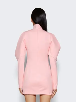 AREA Crystal-embellished Minidress