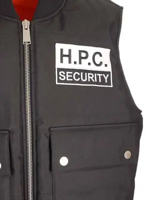 Heron Preston H.p.c. Security Zipped Gilet