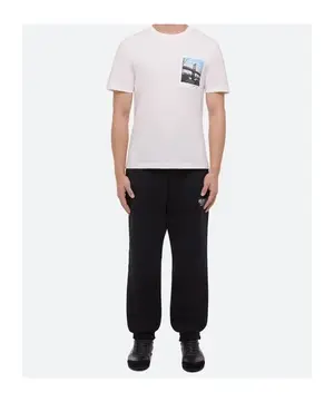 Helmut Lang New York Bridge Postcard T-shirt