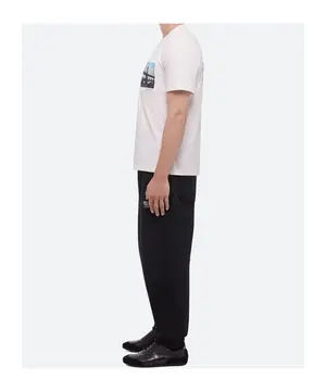 Helmut Lang New York Bridge Postcard T-shirt