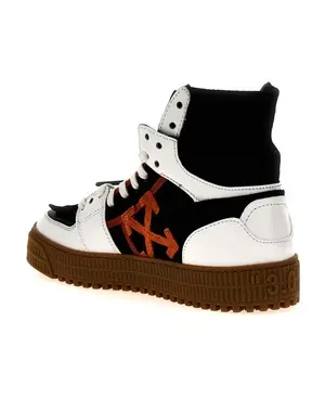 Off-White Logo Patch Lace-up Sneakers