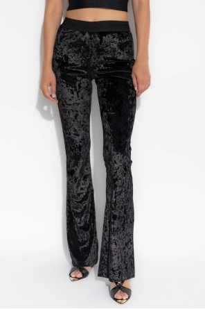 Versace Flared Velour Trousers