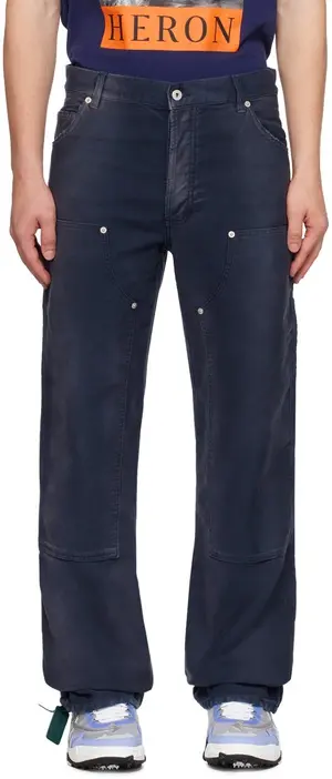 Heron Preston Carpenter Wide Leg Jeans