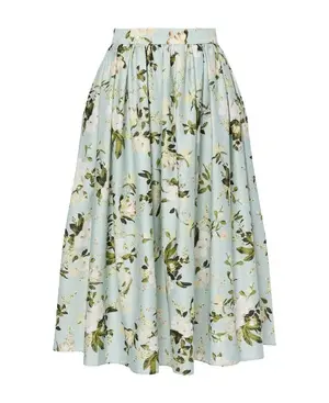 Erdem Printed Skirt - Gray
