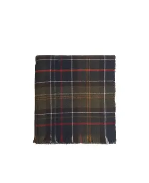 Barbour Montieth Check-pattern Poncho