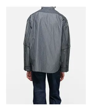 Acne Studios Striped Shirt - Blue/white