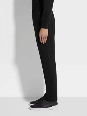 Zegna Wool Track Trousers