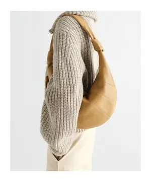 LEMAIRE Fortune Croissant Bag In Goat Leather