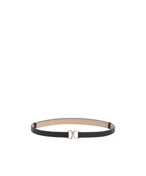 Fabiana Filippi Hook Buckle Single Loop Waist Belt