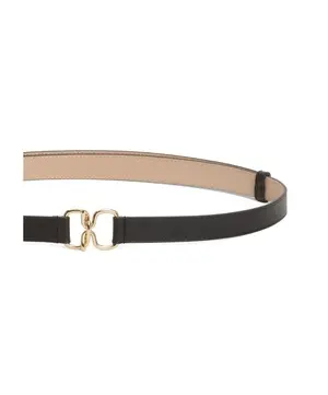 Fabiana Filippi Hook Buckle Single Loop Waist Belt