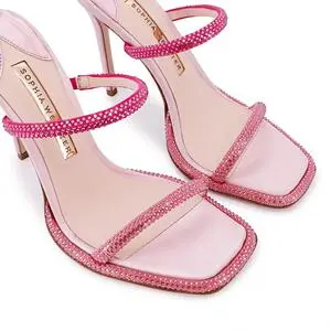 SOPHIA WEBSTER Callista 100mm Crystal-embellished Sandals