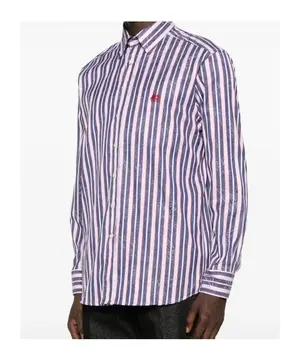 Etro Striped Floral Shirt