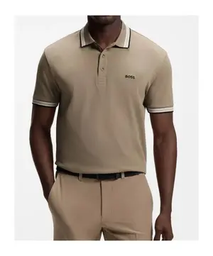 Hugo Boss Logo-embroidered Polo Shirt