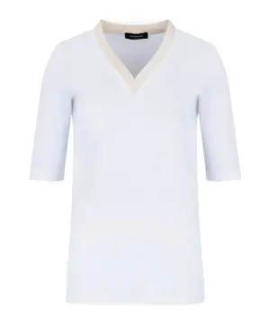 Fabiana Filippi V Neck Tops