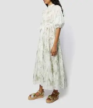 Erdem Faded Bloom Maxi Dress