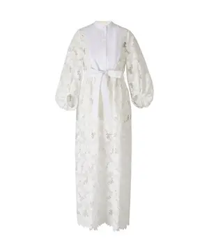 Erdem Long-sleeved Dress - White