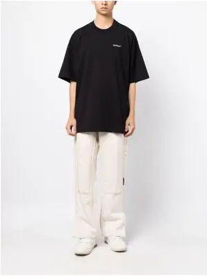Off-White Logo-print Short-sleeve T-shirt