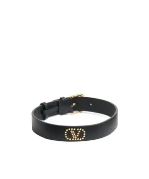 Valentino Garavani Vlogo Signature Buckled Choker - Black