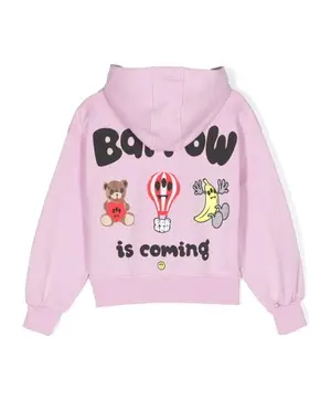 BARROW Logo-print Cotton Hoodie