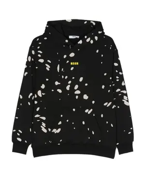 MSGM Logo Logo Hooded Sweater