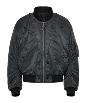 MAISON MARGIELA Reversible Bomber Jacket With Signature Stitches