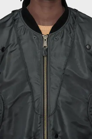MAISON MARGIELA Reversible Bomber Jacket With Signature Stitches