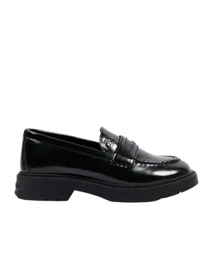 Calvin Klein Round-toe Loafers - Black