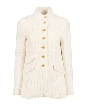 Rag & Bone Long-sleeved Suit Jacket - Ivory