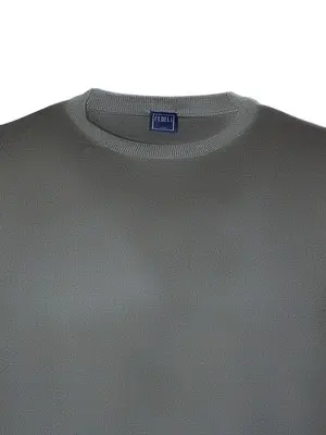 Fedeli Long-sleeved Crewneck Jumper