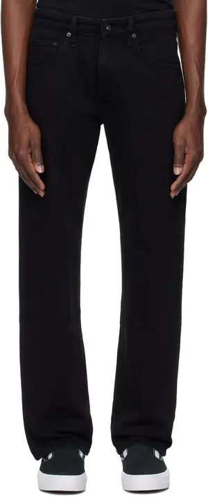 Rag & Bone Jeans With Belt Loops - Black