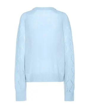 ROTATE BY BIRGER CHRISTENSEN Pointelle-knit Sweater