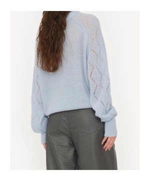 ROTATE BY BIRGER CHRISTENSEN Pointelle-knit Sweater