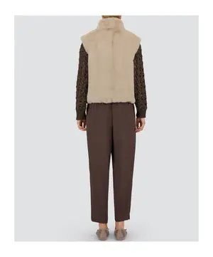 Herno Faux-fur Sleeveless Vest