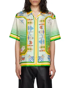 Casablanca Short-sleeved Shirt - White