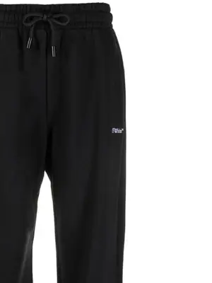 Off-White Bookish Logo-embroidered Track Pants