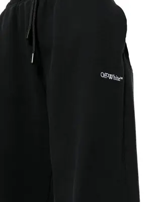 Off-White Bookish Logo-embroidered Track Pants