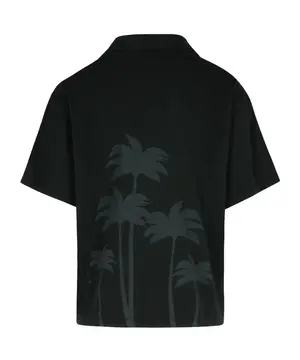 Palm Angels Palms Short-sleeved Bowling Shirt