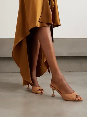 AQUAZZURA Bisous 65 Leather High-heeled Sandals