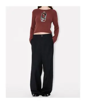 Kenzo Cotton Jumper With Graphic Motif