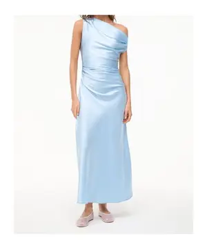 Staud Phare One-shoulder Maxi Dress
