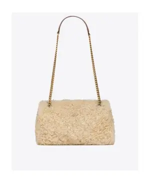 Saint Laurent Calypso Logo Plaque Shoulder Bag